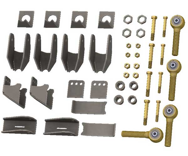 2005-2022 Superduty Dana 60 Front Parallel 4 Link Swap Kit – Barnes 4WD