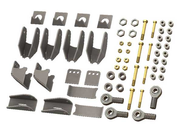 2005-2022 Superduty Dana 60 Front Parallel 4 Link Swap Kit – Barnes 4WD
