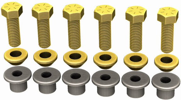Jeep Wrangler TJ/YJ Transfer Case Skid Hardware Repair Kit – Barnes 4WD