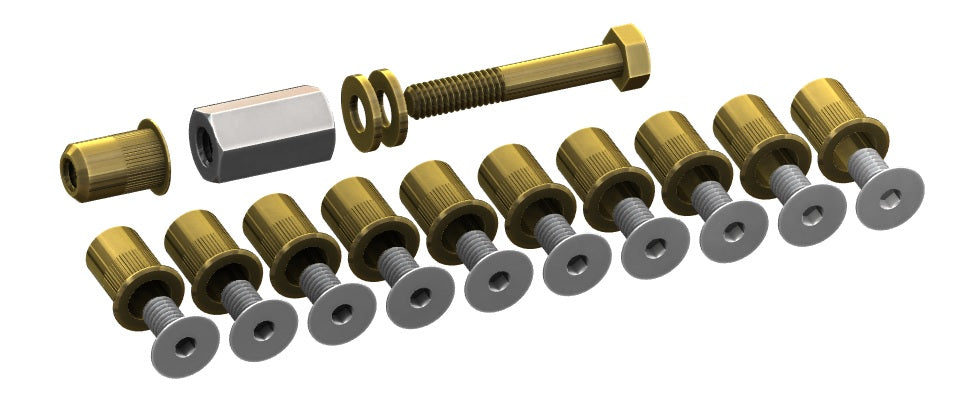 5/16” panel hardware Kit. – Barnes 4WD