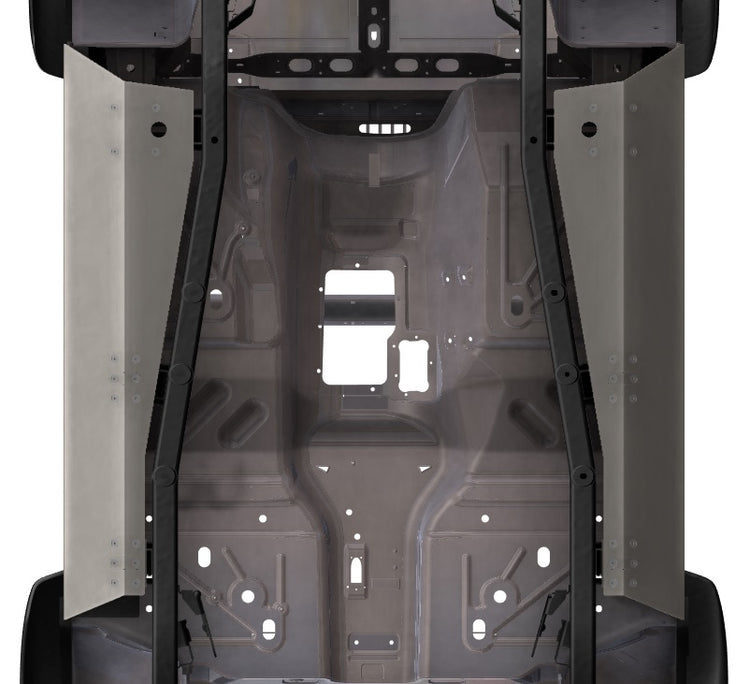 Jeep TJ Boat Side Skid Plate System – Barnes 4WD