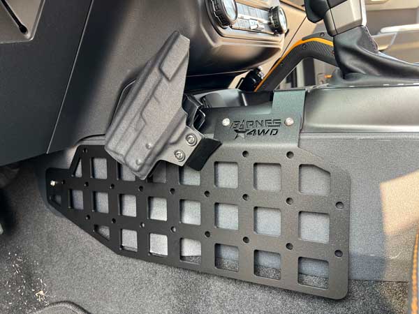 Bronco Center Console Molle Panels – Barnes 4WD