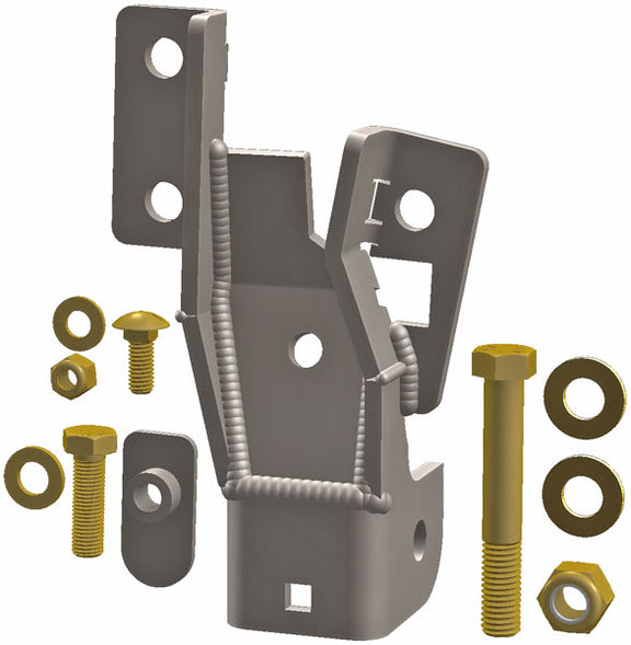 Jeep Wrangler JL/Gladiator JT Front Frame Track Bar Reinforcement Brac ...