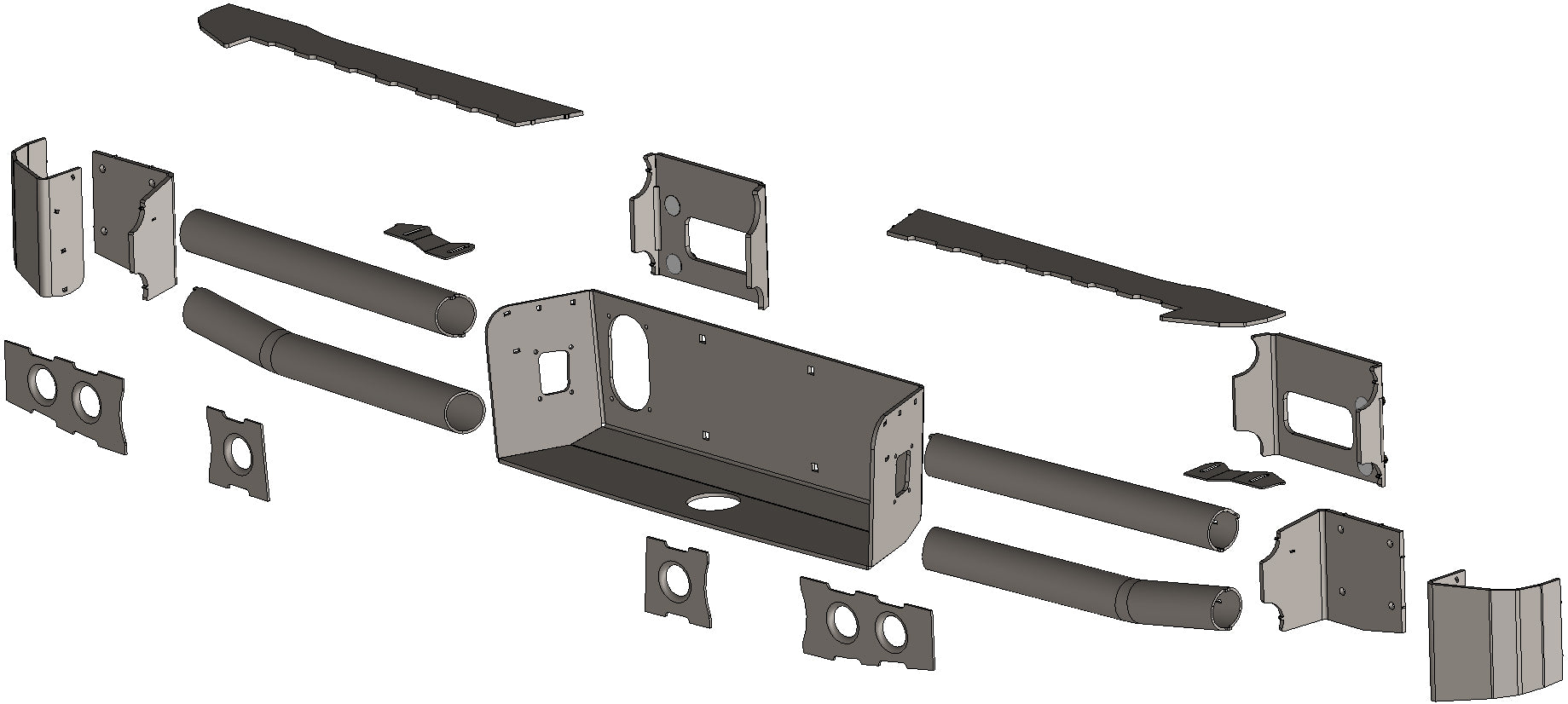 Jeep JT Pritchett Canyon Rear Bumper Welders Kit – Barnes 4WD