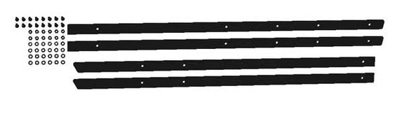 JL 4 Door Pinch Weld Covers – Barnes 4WD