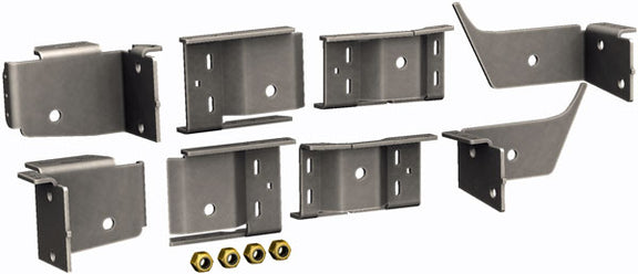 Jeep Cherokee XJ Rear Leaf Spring and Shackle Hanger Replacement Brack ...