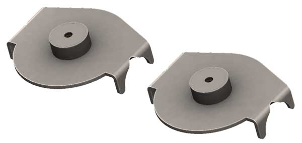 Jeep TJ OEM Rear Coil Spring Brackets – Barnes 4WD