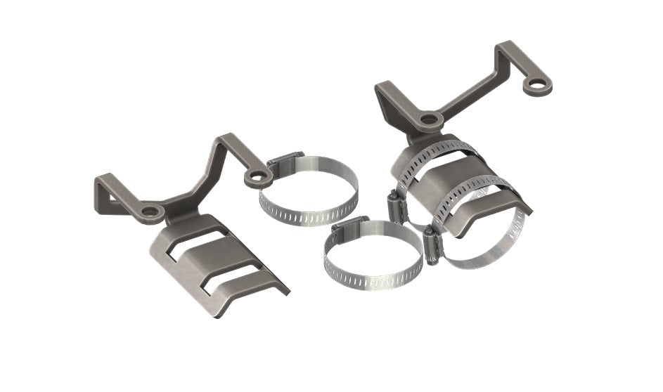 Jeep JL & JT Mojave Shock Reservoir Relocation Bracket Set – Barnes 4WD