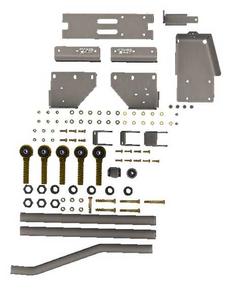 XJ Front 3 Link Long Arm Suspension Kit – Barnes 4WD