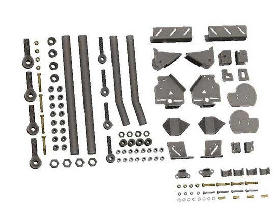 XJ Rear 4 Link Coil Spring Swap Suspension Kit – Barnes 4WD