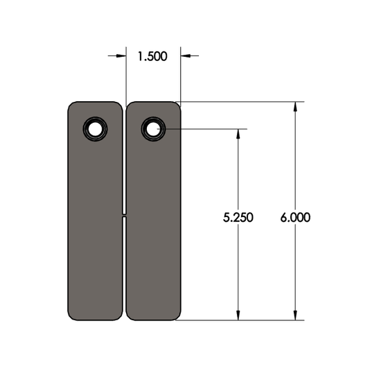 1/2"-13 DIY FLAG NUT TABS – Barnes 4WD