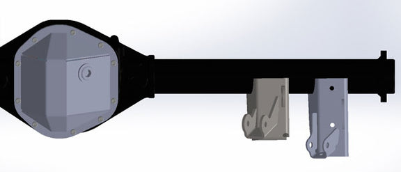 JK Heavy Duty Rear Lower Control Arm And Rear Shock Relocation Bracket ...