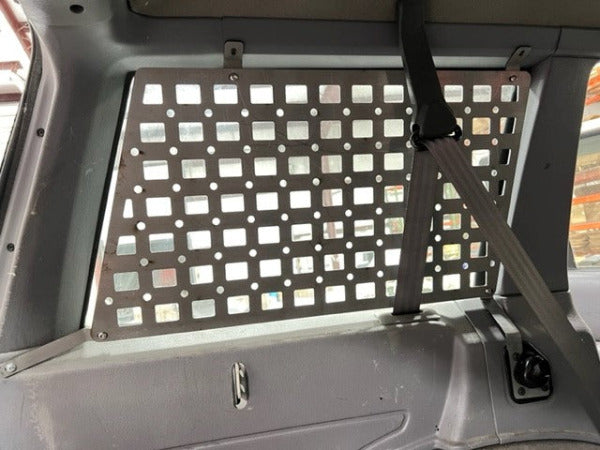 XJ Rear Window Molle Panel – Barnes 4WD