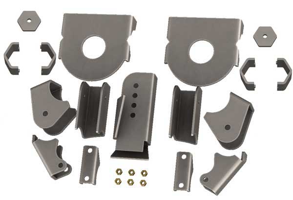 Jeep TJ Rear Axle Brackets – Barnes 4WD