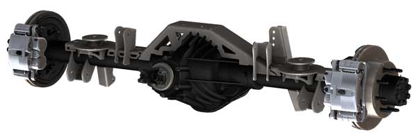 Jeep TJ Wrangler 14 Bolt 1 Ton Rear Axle Swap Truss Kit – Barnes 4WD