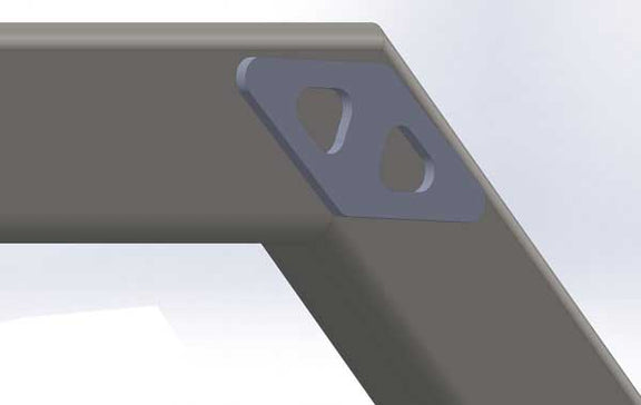 Frame Fish Plate – Barnes 4WD