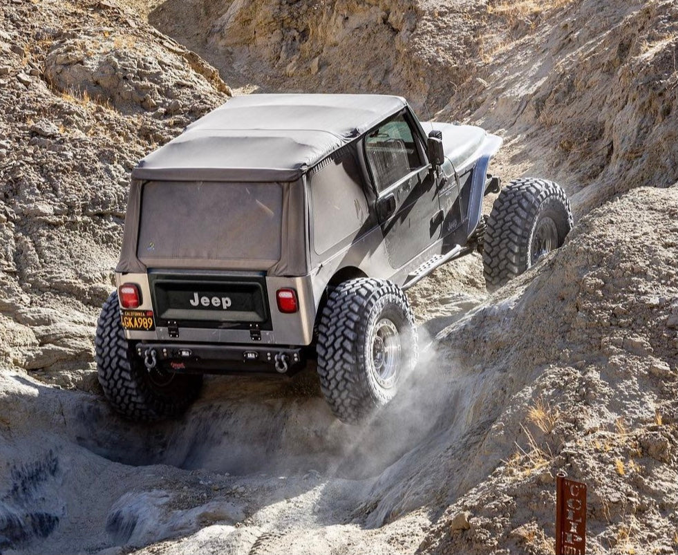 TJ LJ Rear Tail Plate Bumper – Barnes 4WD