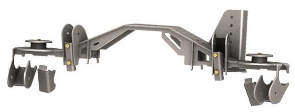 Jeep TJ Ford 8.8 Swap Kit With Truss – Barnes 4WD