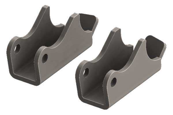 Jeep TJ, LJ OEM Rear Axle Shock Mounts by BARNES4WD – Barnes 4WD