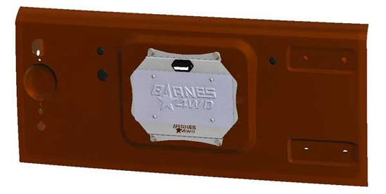 JK License Plate Relocation Kit – Barnes 4WD