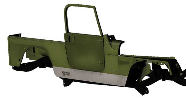 Jeep TJ/LJ Body Armor – Barnes 4WD