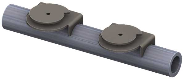 Coil Spring Bucket, Offset Axle Pair With Retainer – Barnes 4WD