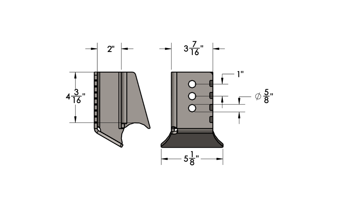 Short Offset Axle Panhard Bracket – Barnes 4WD