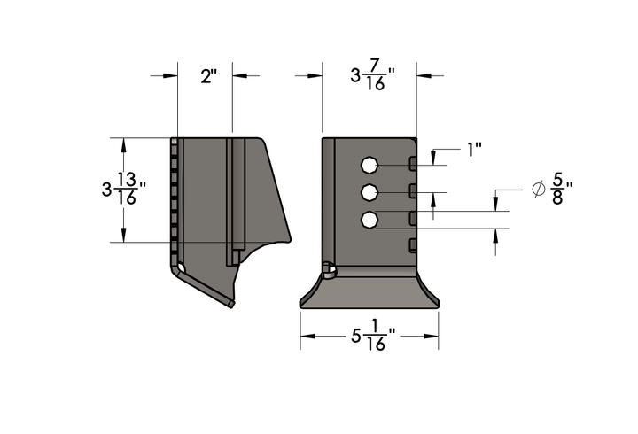 Trackbar Mounting Brackets – Barnes 4WD