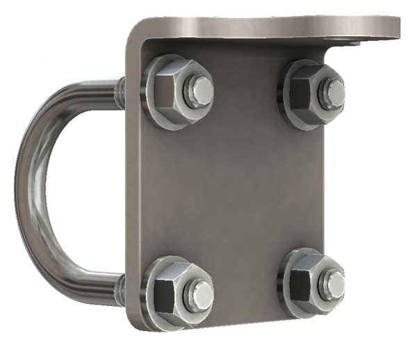 Universal Bent Steering Stabilizer Bracket – Barnes 4WD